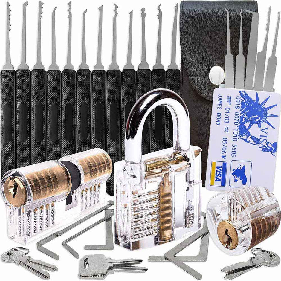 Lock Pick Set | Professional Lock Pick Kit | High-Quality Lock Picking Tools – Handmadeprom.com