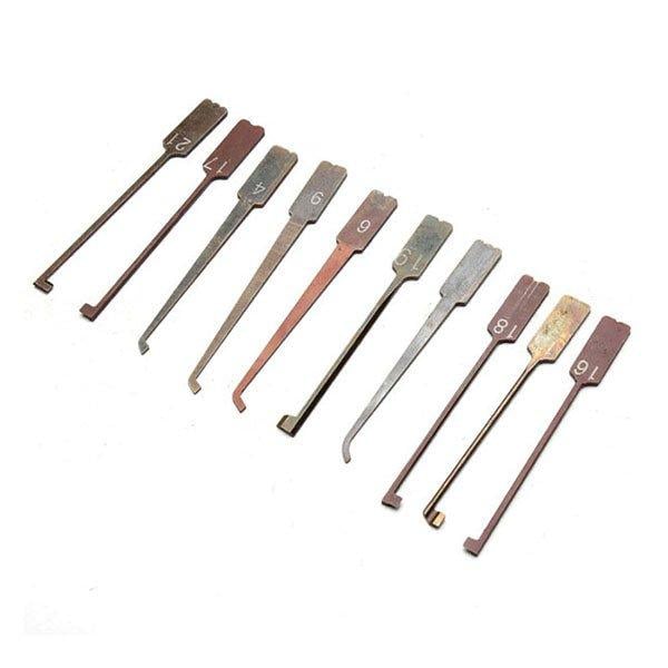 21 Piece Interchangeable Lock Pick Set – Handmadeprom.com