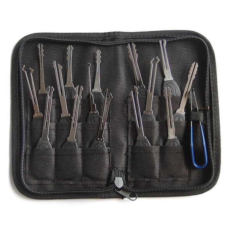 KLOM 16 Piece Wafer Rake Lock Picking Set – Handmadeprom.com