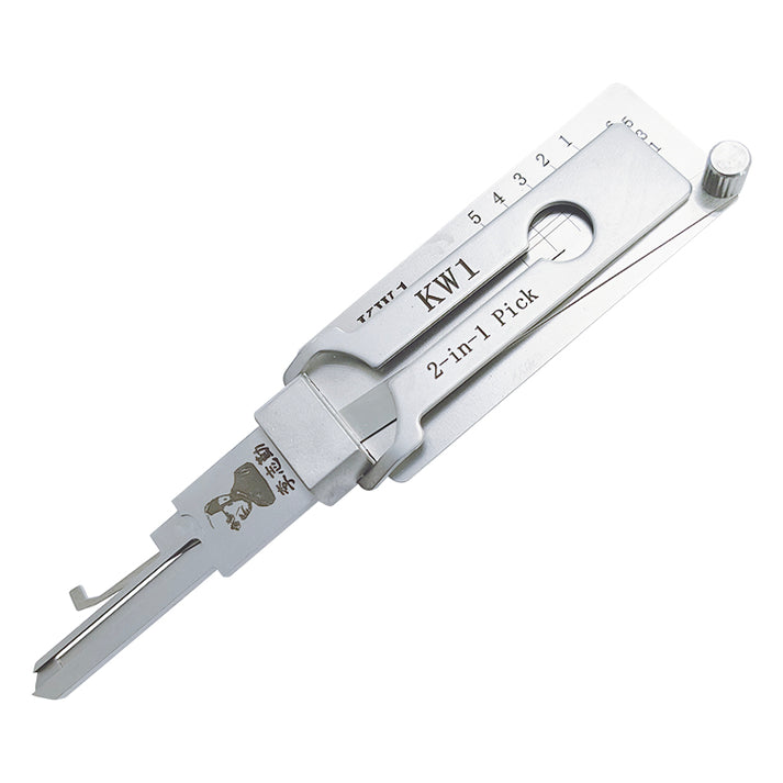 Original Lishi KW1 Lock Pick 2-in-1 Pick for 5-Pin Kwikset Keyway ...