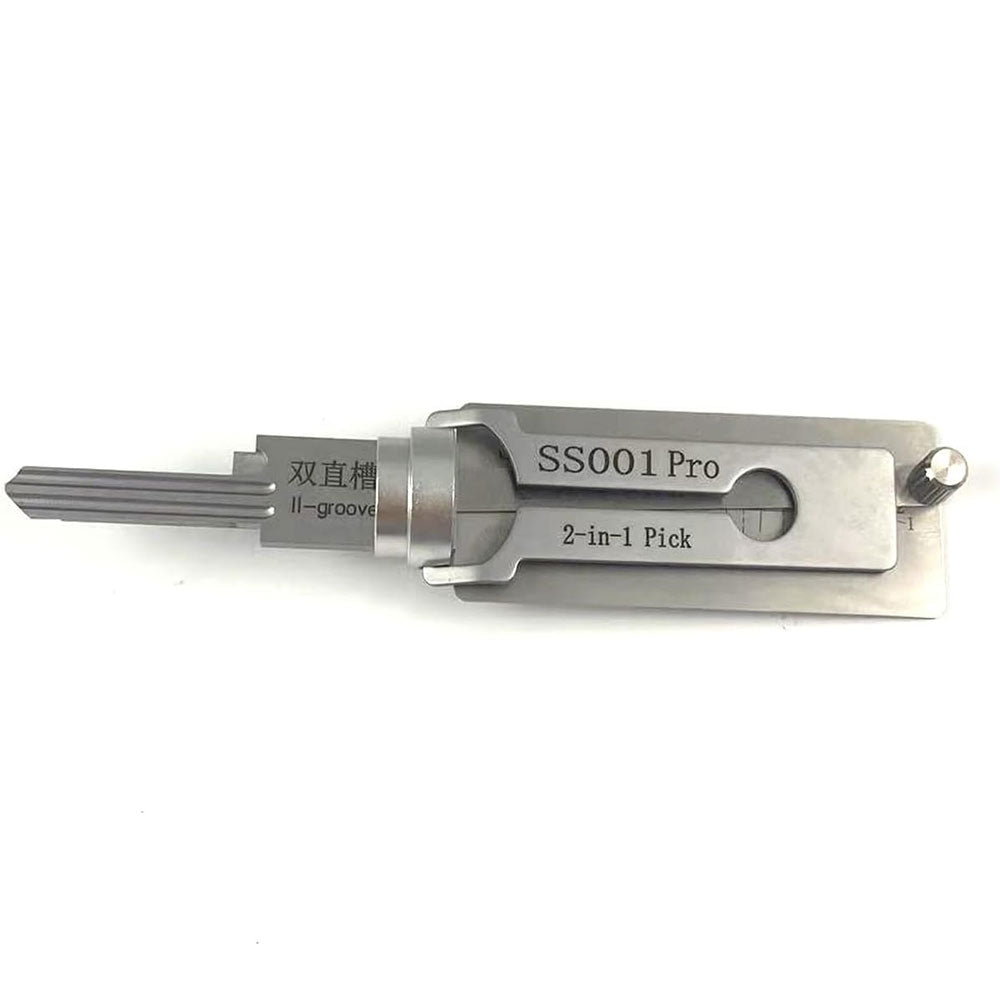 Original Lishi SS001 Pro Lock Pick 2 in 1 Decoder Tool for Double-Groo ...