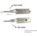 Original Lishi SS001 Pro Lock Pick 2 in 1 Decoder Tool for Double-Groo ...