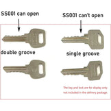 Lishi Style SS001 Pro Lock Pick 2 in 1 Decoder Tool for Double-Groove ...
