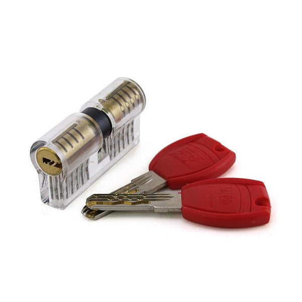 Double 11 Pin Transparent Training Lock – Handmadeprom.com