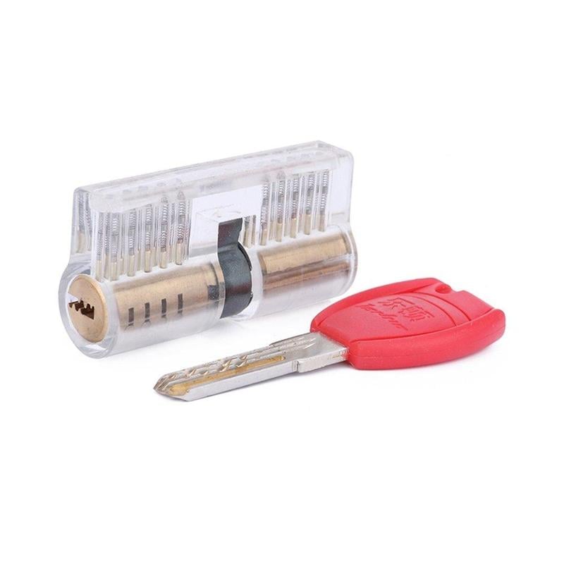 Double 11 Pin Transparent Training Lock – Handmadeprom.com