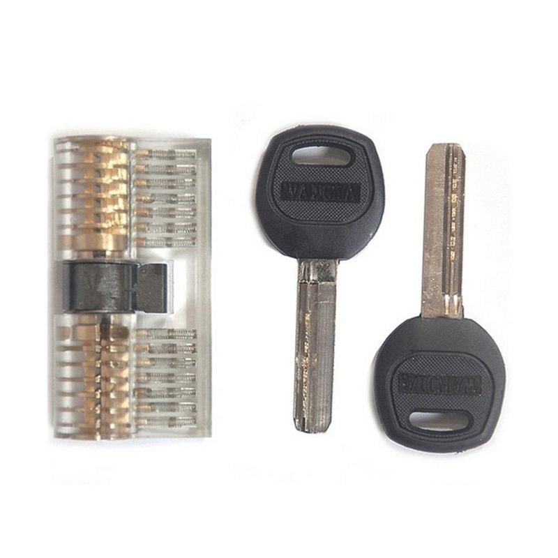 7 Pin Transparent Dimple Practice Cylinder Lock – Handmadeprom.com