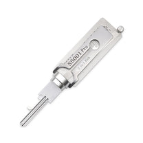 Lishi Style SS001 Pro Lock Pick 2 in 1 Decoder Tool for Double-Groove ...